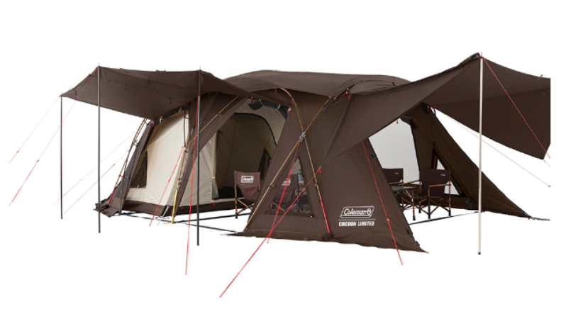 【日本直送！快速發貨！】Coleman CC3 2024款 LIMITED 大型 2房帳 戶外 露營 6人 | 格致良品 | 樂天市場Rakuten