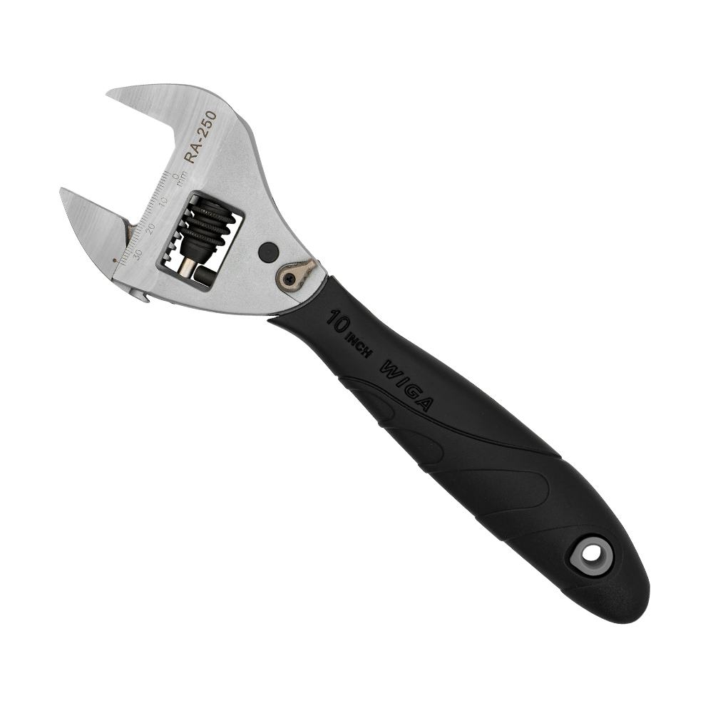 WIGA 威力鋼 RA-250 10吋 強力型棘輪式活動扳手(最大開口35MM) | 威力鋼工具旗艦店直營店 | 樂天市場Rakuten