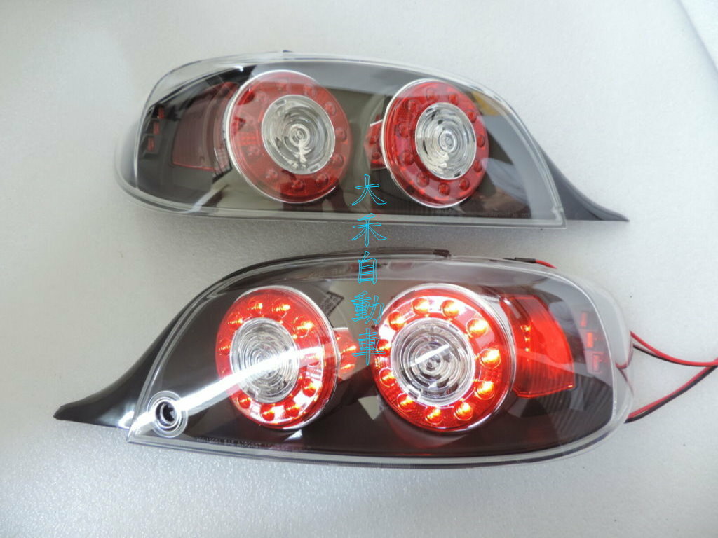 大禾自動車 透明殼 黑底 LED 尾燈 適用 MAZDA馬自達 RX-8 RX8 04-08 | 大禾自動車直營店 | 樂天市場Rakuten