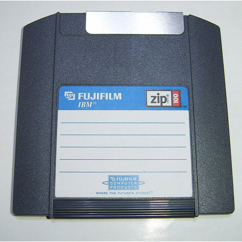 FUJIFILM zip 100MB磁片 ZIP片/ ZIP DISK 記憶儲存磁碟片 | 頂尖總務 | 樂天市場Rakuten