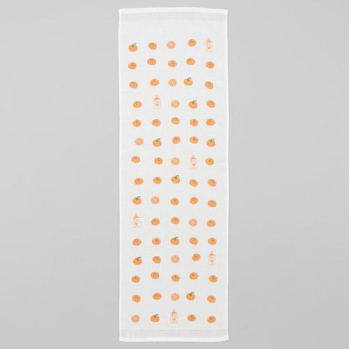 【領券滿額折100】日本【KONTEX】橘子圖案長紗布毛巾(33x100 cm) | 76尚宏直營店 | 樂天市場Rakuten