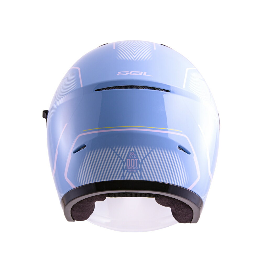 【SOL Helmets】SO-12開放式安全帽 (極光_藍/粉) ｜ SOL安全帽官方商城 | SOL Helmets | 樂天市場Rakuten