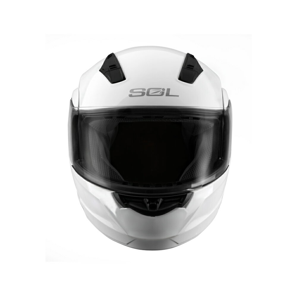 【SOL Helmets】SM-3可掀式安全帽 (素色_素白) ｜ SOL安全帽官方商城 | SOL Helmets | 樂天市場Rakuten