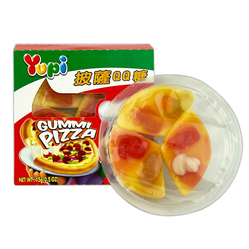YUPI 比薩QQ糖15g / 大熱狗軟糖32g 軟糖 比薩糖 PIZZA糖 熱狗糖 造型軟糖 | 中聯百貨直營店 | 樂天市場Rakuten