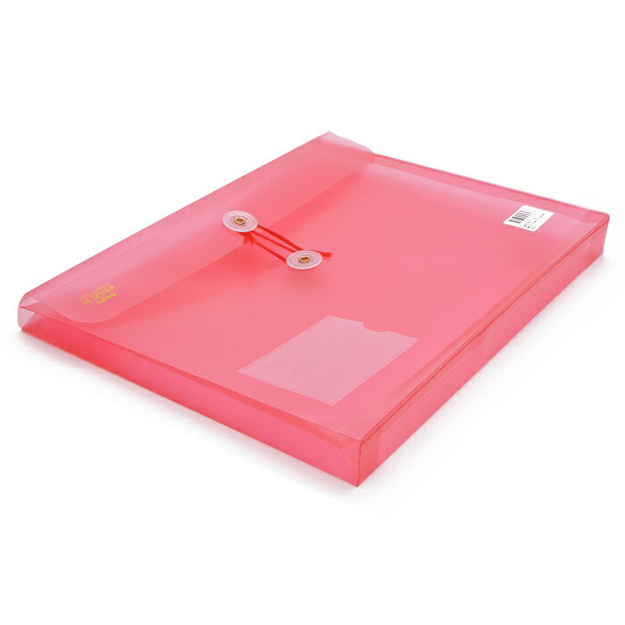 HFPWP 超聯捷 GF218-N-10 壓花透明文件袋 (A4) (橫式) (附繩) (加名片袋) (10個入) | 聯盟文具直營店 | 樂天市場Rakuten