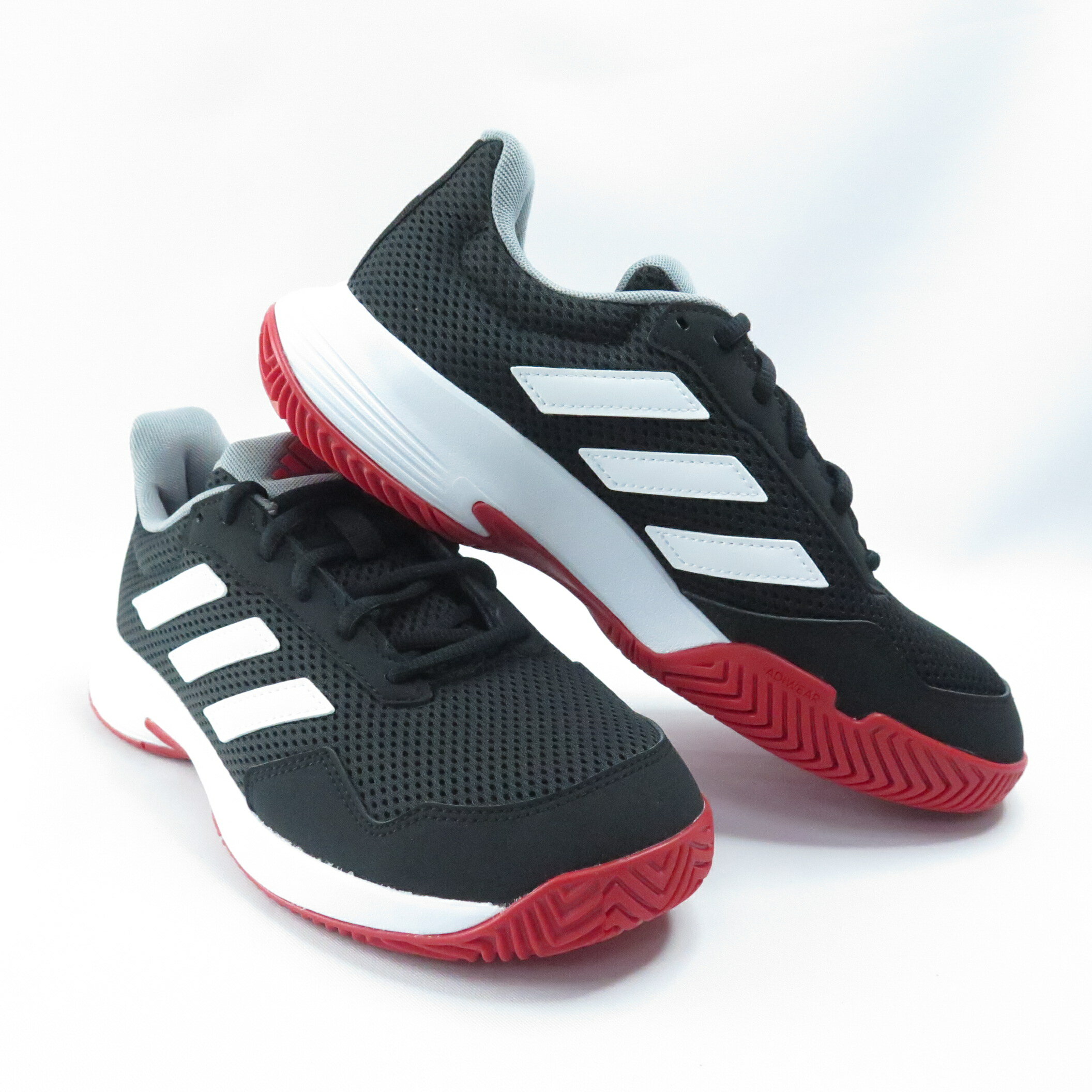 ADIDAS Game Spec 2 ID2471 男女 休閒鞋 網球鞋 透氣 黑白紅 大尺碼【iSport愛運動】 | ISPORTSHOP ...