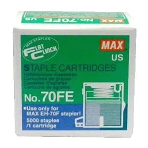 MAX 訂書針 NO.70FE 釘書針 適用EH-70F II機型 訂書機 釘書機 電動裝訂 辦公 事務用品 | 必購佳直營店 | 樂天市場Rakuten