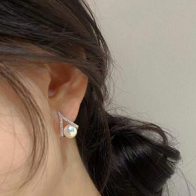 DIY珍珠小配件 S925純銀耳釘空托 金色銀色銀飾耳環 配8-9mm圓珠 | 協貿國際日用品生活12館 | 樂天市場Rakuten