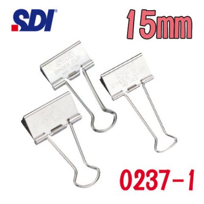 手牌 SDI 銀色長尾夾 0237T (15mm) (72支/筒) | 聯盟文具直營店 | 樂天市場Rakuten