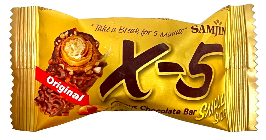 Chara 微百貨 》 韓國 X-5 X5 花生巧克力 捲心酥 原味 19g 團購 批發 | Paradiso購物樂園 | 樂天市場Rakuten