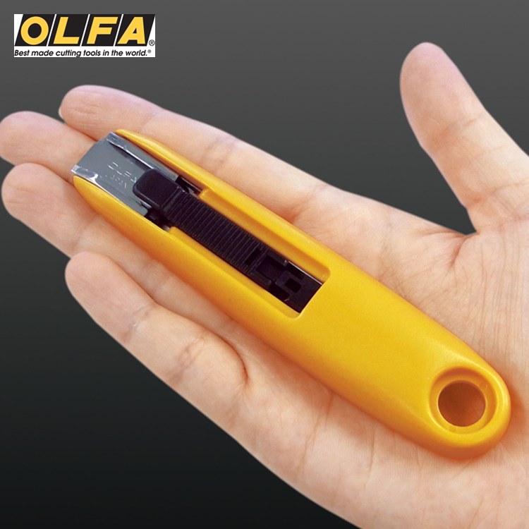 又敗家@日本製造OLFA左手右手兩用安全工作刀SK-7(刀片自動收回)紙箱刀紙片紙板切割刀安全刀小美工刀小型美工刀倉庫刀【全館299超取免運】【APP下單點數4倍送】 | 又敗家直營店 ...