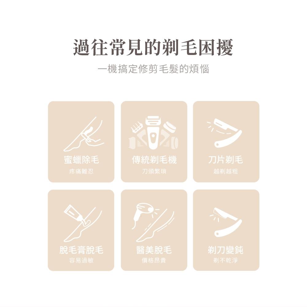 Lisscode +duo雙刀頭美體修毛機 USB充電 LR-10 | 簡單生活館直營店 | 樂天市場Rakuten