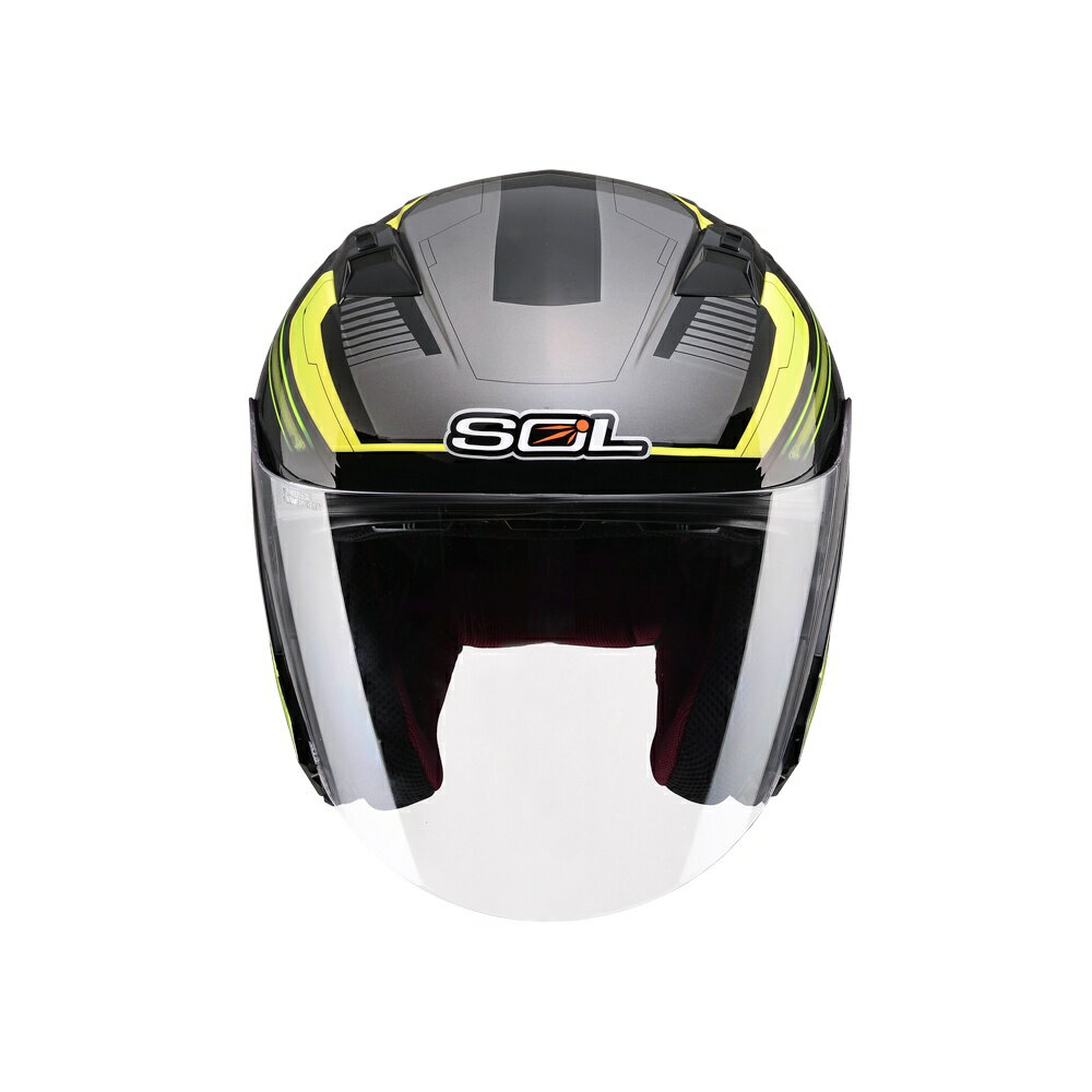 【SOL Helmets】SO-7開放式安全帽 (星際_黑/螢光黃) ｜ SOL安全帽官方商城 | SOL Helmets | 樂天市場Rakuten