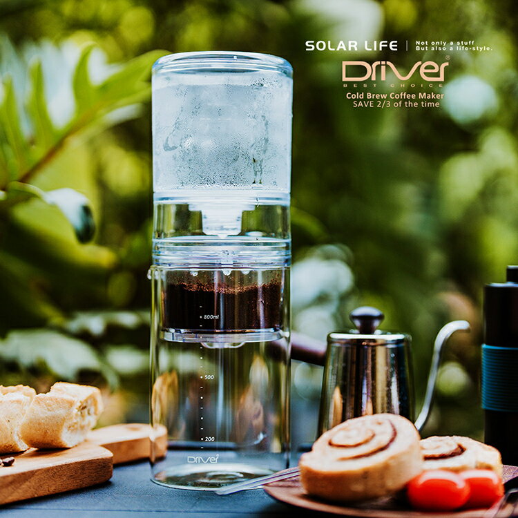 Driver 3 倍速冰滴咖啡壺 600ml.冰滴壺 冷萃咖啡壺 水滴式手沖壺 冰釀咖啡器 不鏽鋼濾網 | 索樂生活 | 樂天市場Rakuten