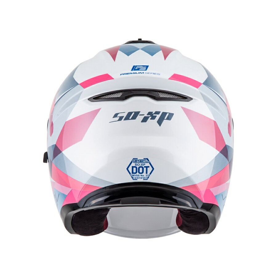 【SOL Helmets】SO-XP開放式安全帽 (獨角獸_白/粉) ｜ SOL安全帽官方商城 | SOL Helmets | 樂天市場Rakuten