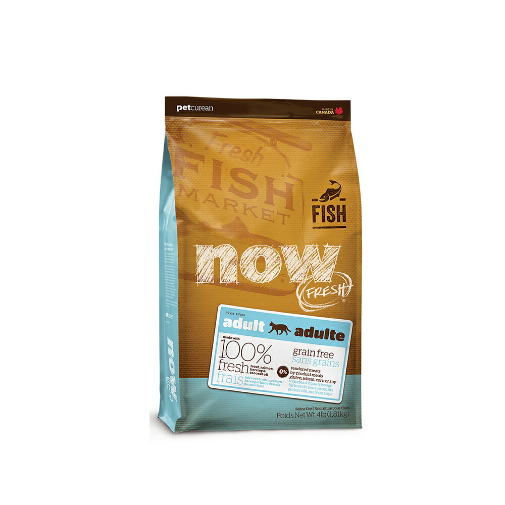 【SofyDOG】now 鮮魚無穀天然糧 成貓配方 16磅 貓飼料 貓糧 皮毛照顧 | SofyDOG直營店 | 樂天市場Rakuten