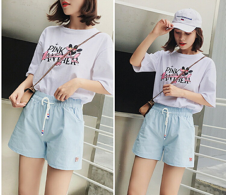 舒適自然‧百搭顯瘦休閒棉麻短褲- shiny藍格子【V9046】 | shiny藍格子直營店 | 樂天市場Rakuten