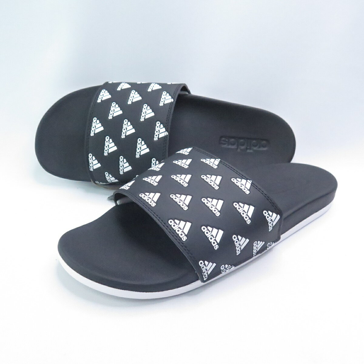 ADIDAS GV9735 男女拖鞋 ADILETTE COMFORT 海綿內襯 輕量 避震 黑【iSport愛運動 ...