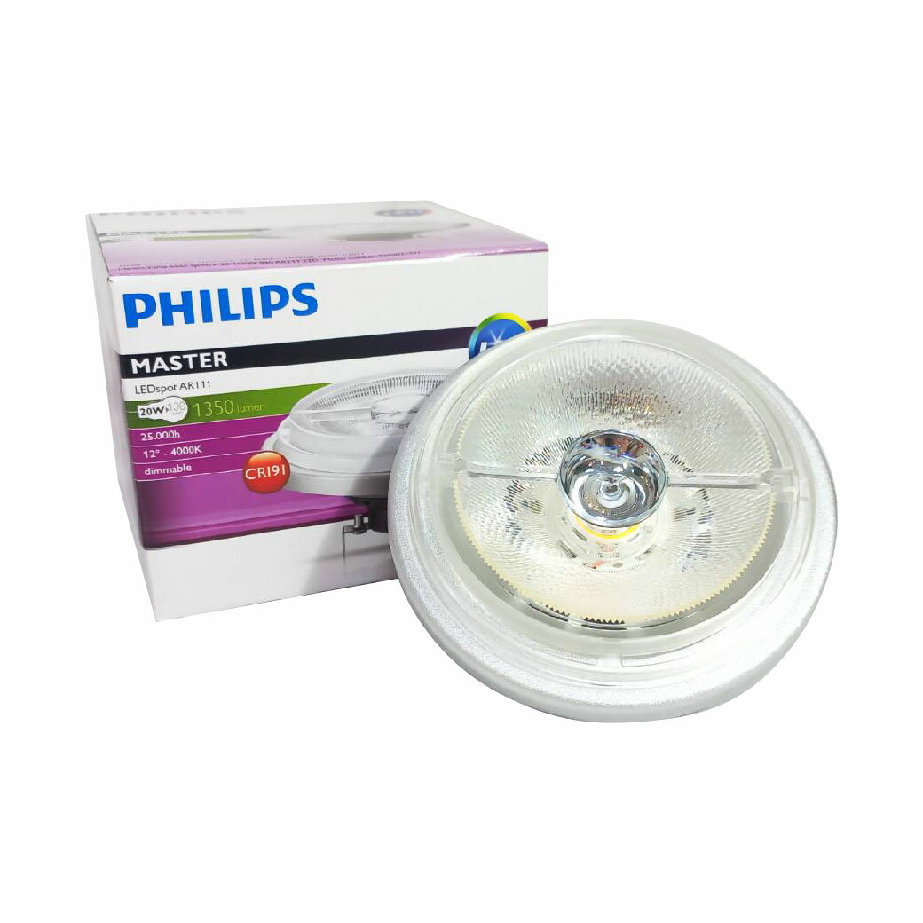 PHILIPS飛利浦 LED AR111 20W 930 3000K 黃光 12V 12度 可調光 燈泡_PH520558 | 卡樂購物網直營 ...