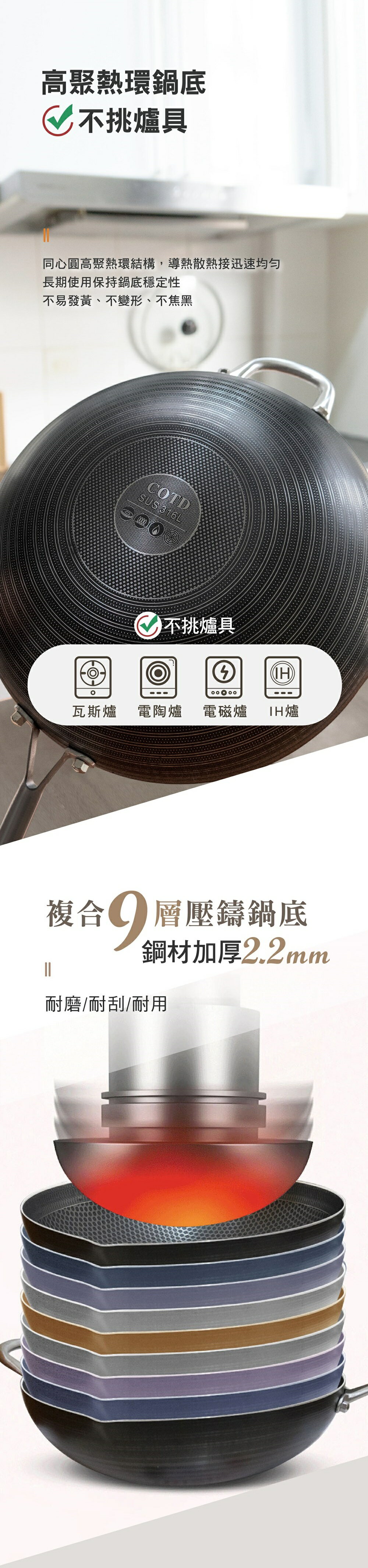 【COTD】3D立體蜂巢不鏽鋼鍋(34cm) | 珍欣運保健生活館 | 樂天市場Rakuten