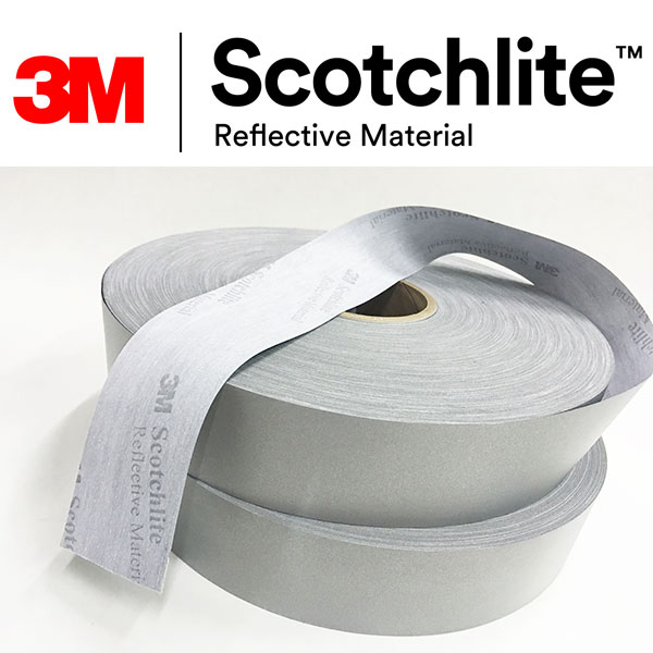 3M Scotchlite 8910 反光布 反光帶 反光條 反光材料 5CM寬 銀色反光條 可水洗反光布 Safetylite ...