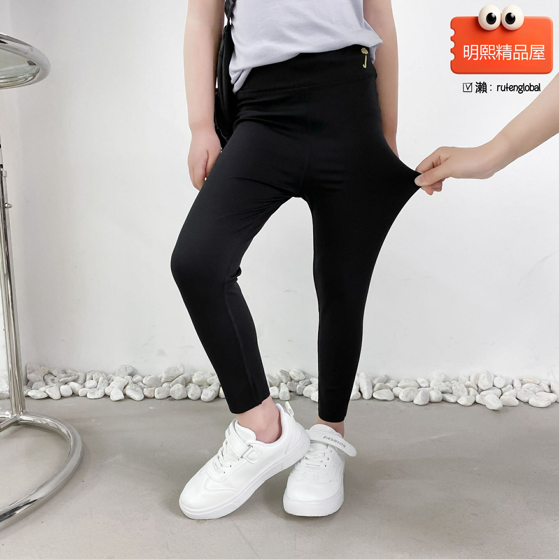 【無痕彈力】兒童鯊魚褲 女童打底褲 瑜伽褲 運動褲 騎行褲 休閒褲 高腰收腹 柔軟親膚 運動舞蹈日常穿搭 | 明熙精品屋 | 樂天市場Rakuten