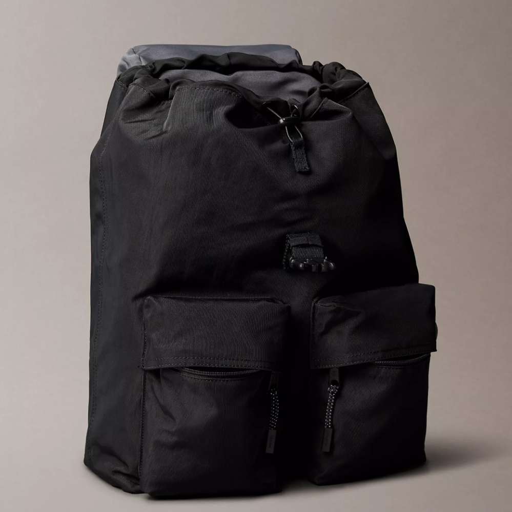 Calvin Klein 尼龍後背包 筆電後背包 休閒後背包 雙肩後背包 後背包 C81432 黑色CK(現貨) 指定Outlet商品5折起☆ ...