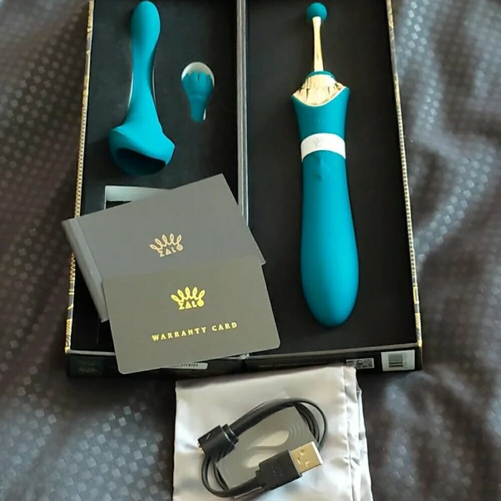 Zalo Bess2 噴水蒂后法國潮吹筆｜雙頭龍筋膜槍+毒龍套件 秒高潮多用途陰蒂震動器 電動按摩棒 潮吹神器 情趣用品 | 瑪卡巴卡Maca | 樂天市場Rakuten