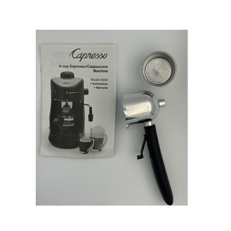 Coffee filter and holder for Capresso 4 Cup Espresso And Cappuccino ...
