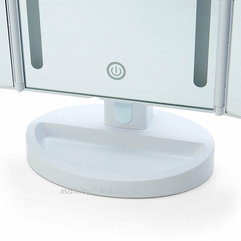 asdfkitty*KITTY桌上型LED燈三面化妝鏡/桌鏡-日本正版商品 | asdfkitty可愛家精品店直營店 | 樂天市場Rakuten