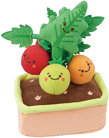 【Fun心玩】EH51832 正版 日本 eyeUP 迷你農場系列 番茄 幼兒 布書 聲嚮玩具 感官 觸覺書 生日禮物 | Fun心玩直營店 | 樂天市場Rakuten