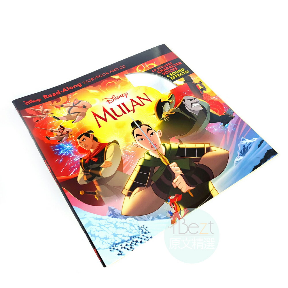 Mulan Read-Along Storybook and CD | 安妮獎最佳動畫片獎項 | 花木蘭 | Disney | 有聲書 ...