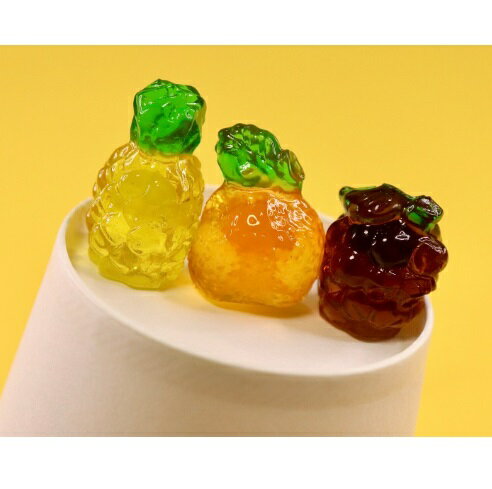 【首爾先生mrseoul】韓國NO BRAND 4D 可愛立體水果 葡萄/橘子/鳳梨 夾心軟糖 64g | 首爾先生mrseoul | 樂天市場Rakuten