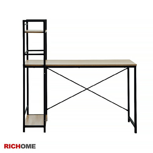 RICHOME 雅達多功能工作桌(鐵灰色) E1低甲醛 可分層收納 置物 防潑水 桌子 書桌 工作桌【愛買】 | 愛買線上購物直營店 | 樂天市場Rakuten
