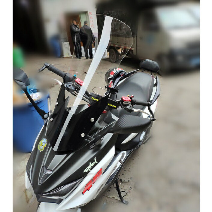 【force 155 改裝 促銷】YAMAHA 雅馬哈force155擋風玻璃林海領程175擋風玻璃前擋風鏡 | 寓偉 | 樂天市場Rakuten