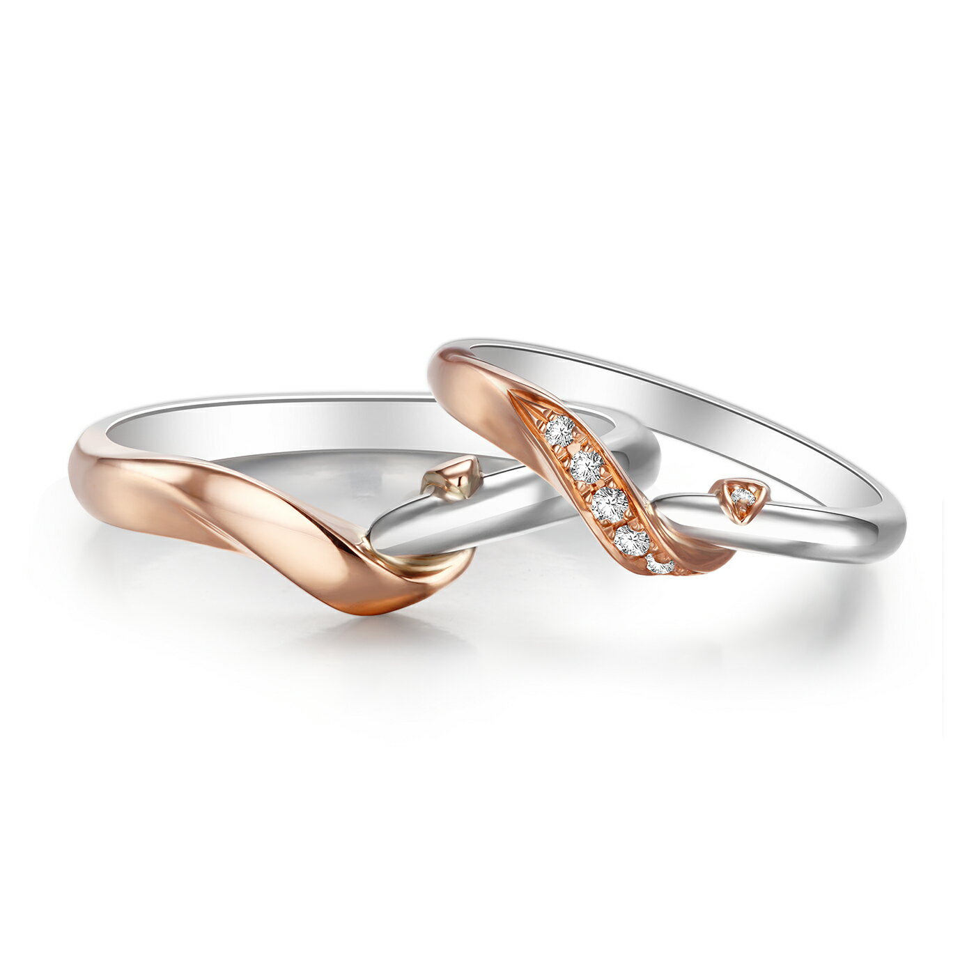 【MAMORi】夏夕空｜結婚戒指-鉑金PT950 | MAMORi日系戒指 | 樂天市場Rakuten