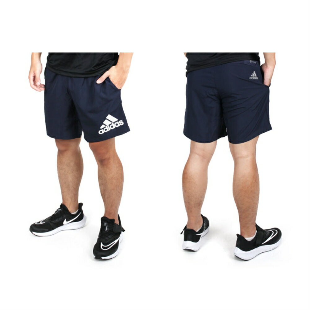 ADIDAS 男運動短褲(亞規 吸濕排汗 平織 五分褲 慢跑 路跑 反光「HB7474」≡排汗專家≡ | 排汗專家直營店 | 樂天市場Rakuten