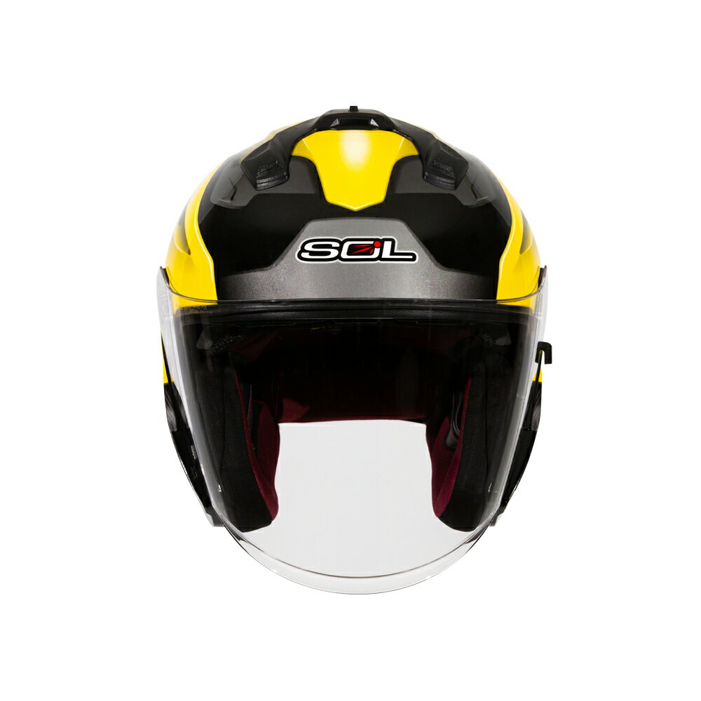 【SOL Helmets】SO-XP開放式安全帽 (動力_黑/黃) ｜ SOL安全帽官方商城 | SOL Helmets | 樂天市場Rakuten