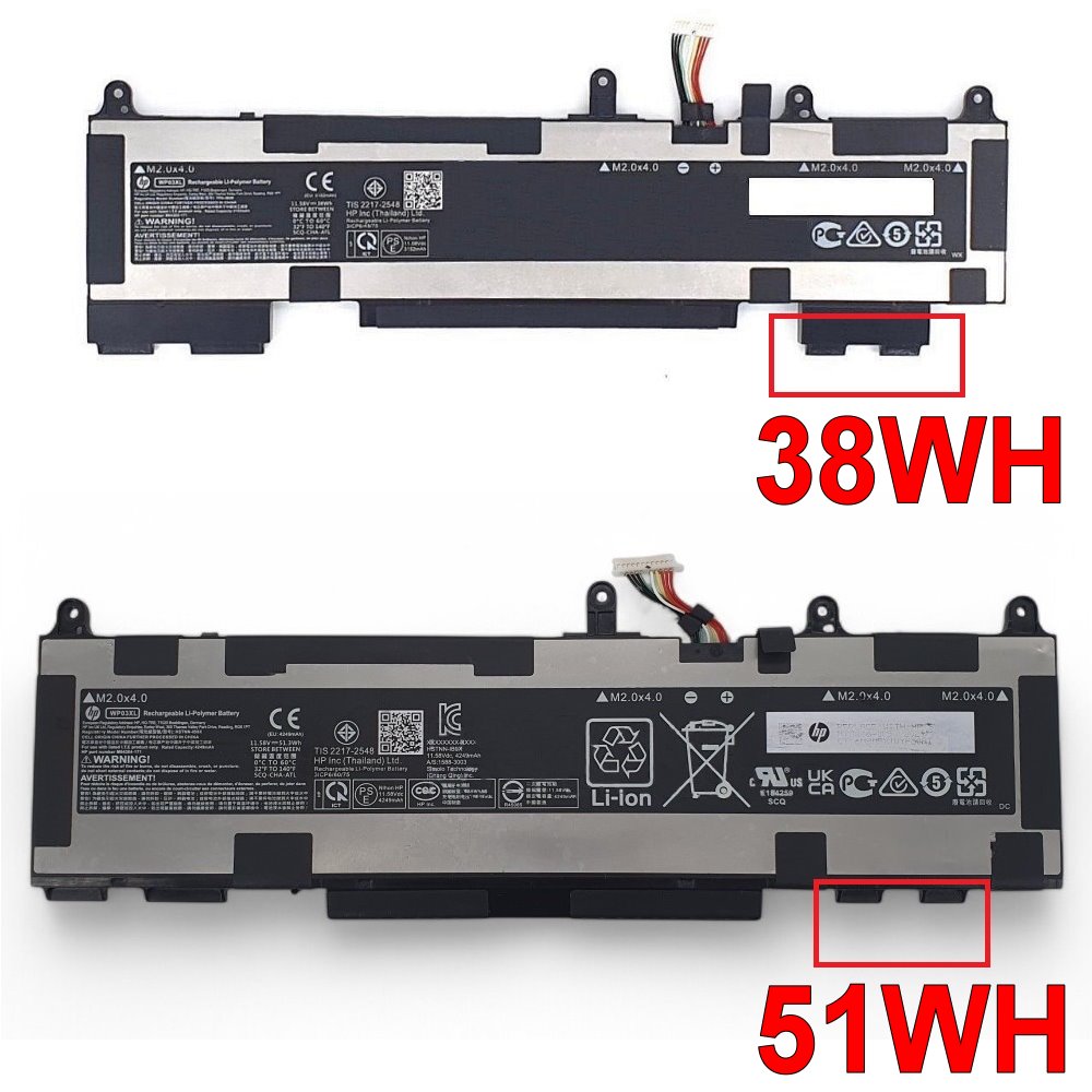 惠普 HP WP03XL 原廠電池 EliteBook 830 840 845 860 865 1040 G9 Split X2 13 ...