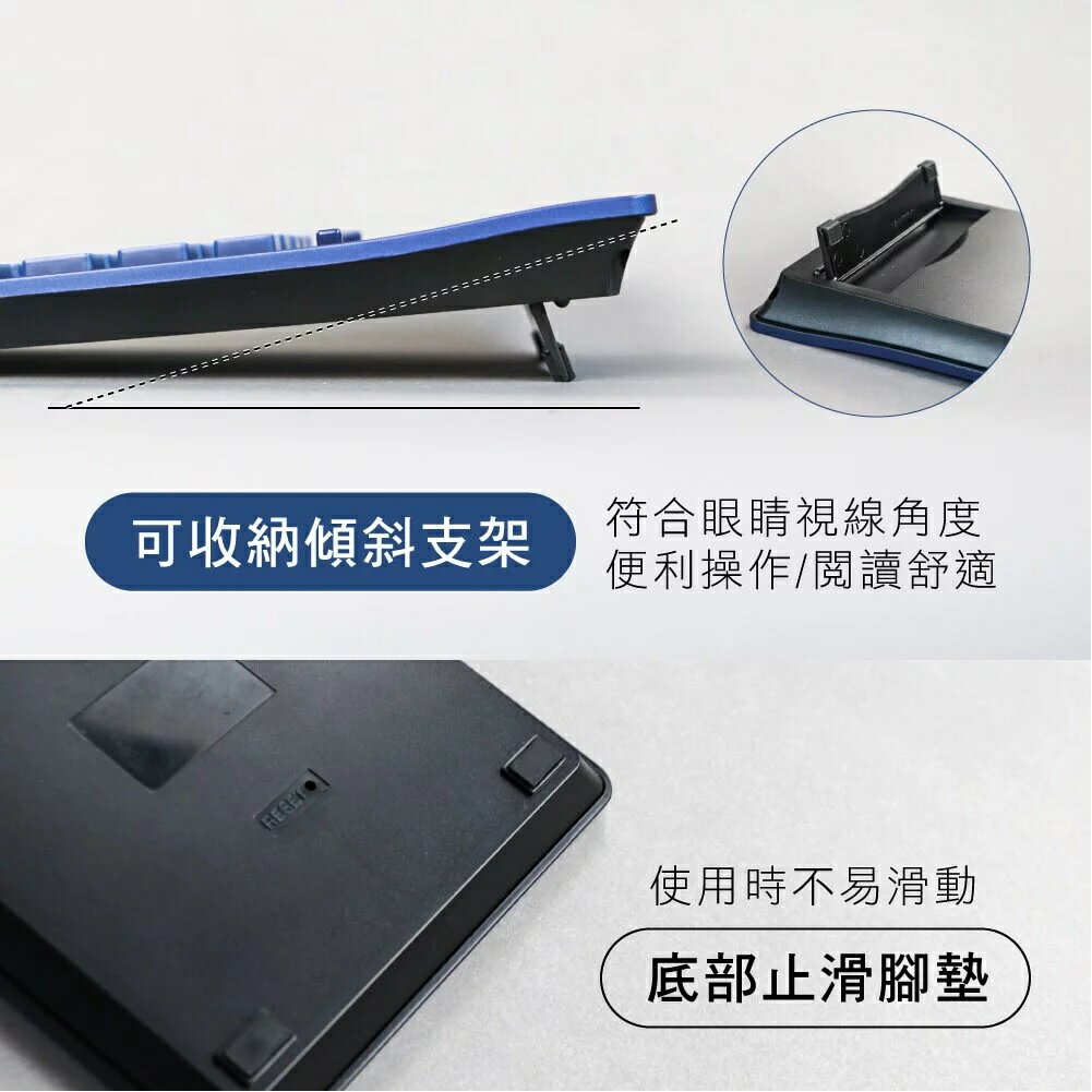 KINYO 耐嘉 KPE-683 桌上型計算機 (藍色) (12位) | 聯盟文具直營店 | 樂天市場Rakuten