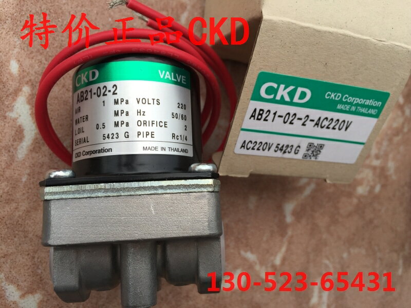 喜開理CKD電磁閥AB21-02-2-A-DC24V AB21-02-2-A-AC220V AC110V | 協貿國際日用品生活11館 ...