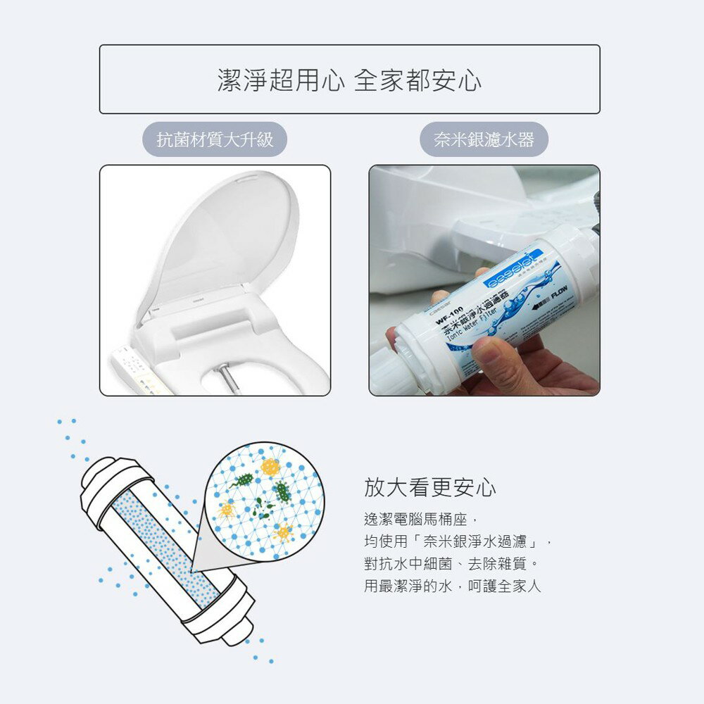 CAESAR 凱撒衛浴】瞬熱式電腦馬桶座 TAF170 easelet 逸潔電腦馬桶座 全新上市NEW【APP滿額下單10%點數(單一帳號最高5000點)】1/31止 | INFMARC ...