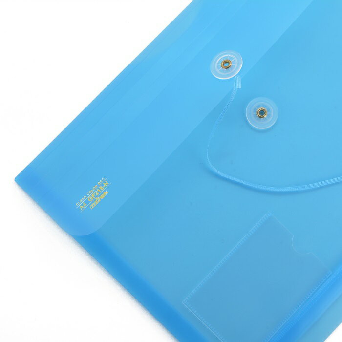 HFPWP 超聯捷 GF218-N-10 壓花透明文件袋 (A4) (橫式) (附繩) (加名片袋) (10個入) | 聯盟文具直營店 | 樂天市場Rakuten