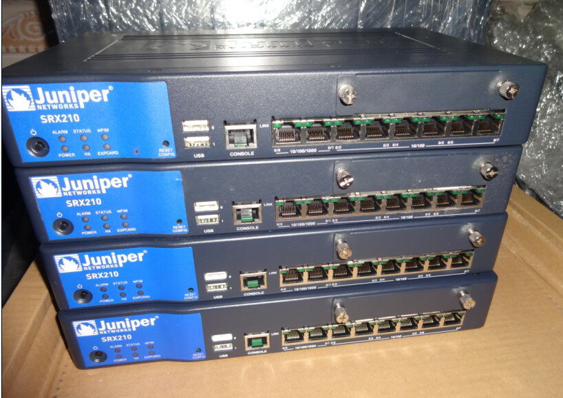 Juniper SRX210BE SRX210 SRX210H 8口全千兆 企業級防火墻 | 協貿國際日用品生活12館 | 樂天市場Rakuten