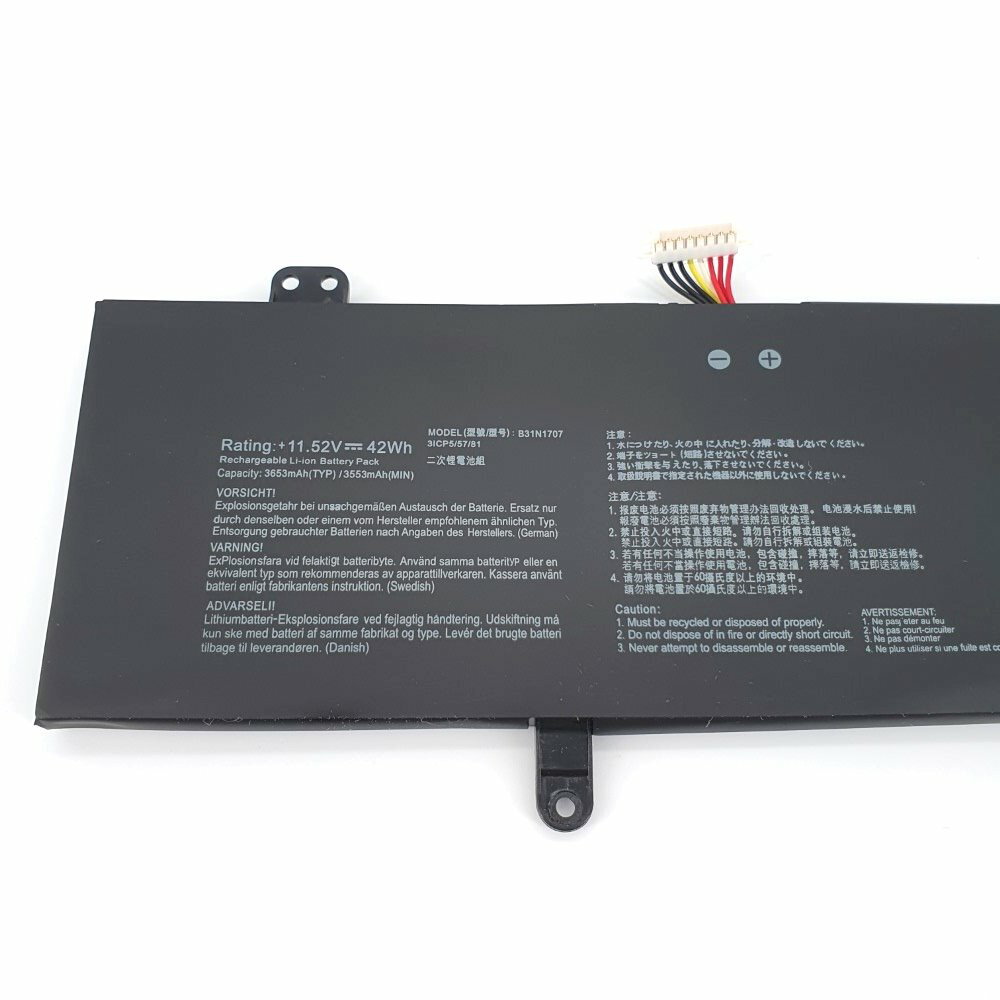 ASUS B31N1707 原廠規格 電池 VivoBook S14 S410U S410UA S410UF S410UN S410UQ , X411UA X411UF X411UN ...