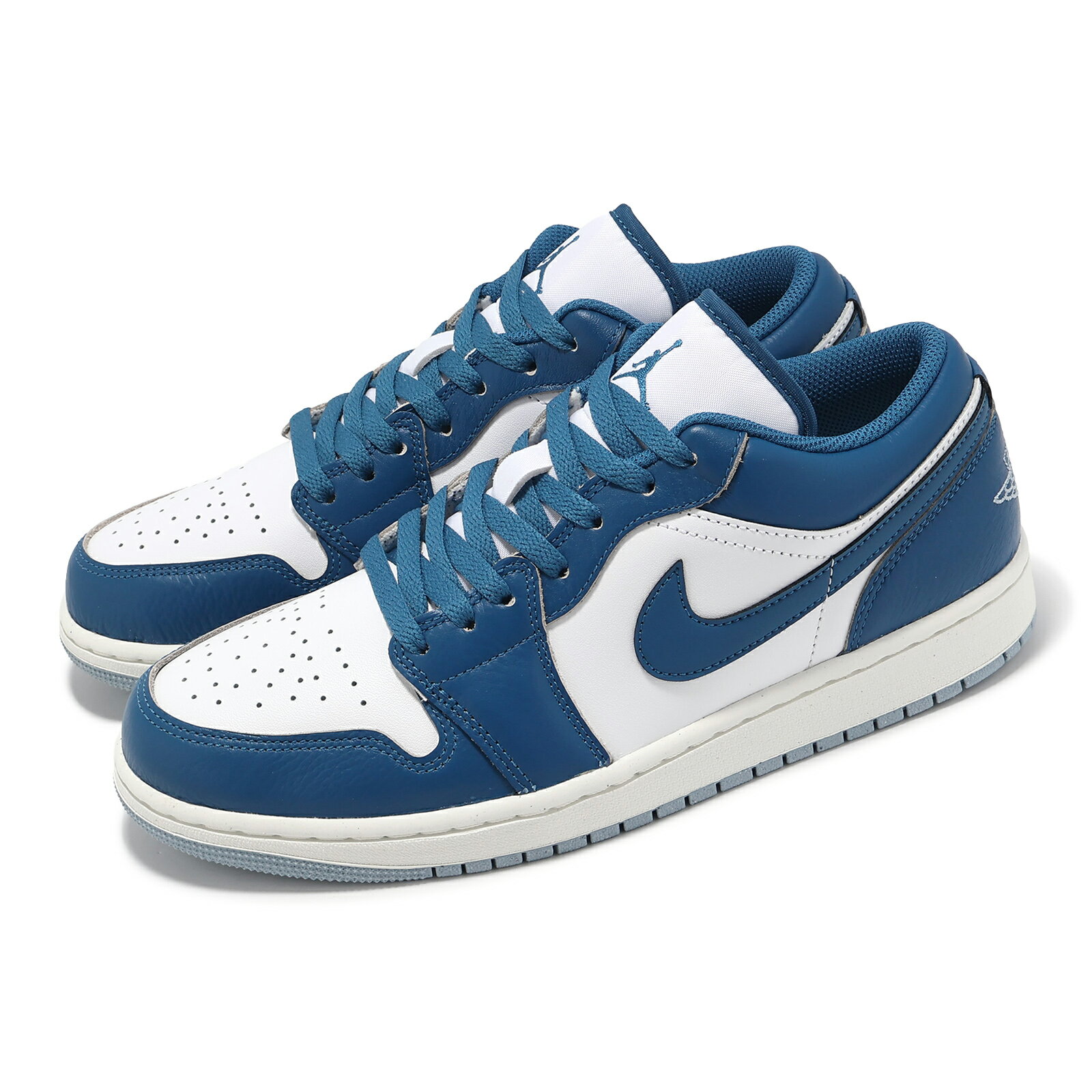 Nike 休閒鞋 Air Jordan 1 Low SE Industrial Blue 男鞋 藍 白 AJ1 FN5214-141 ...