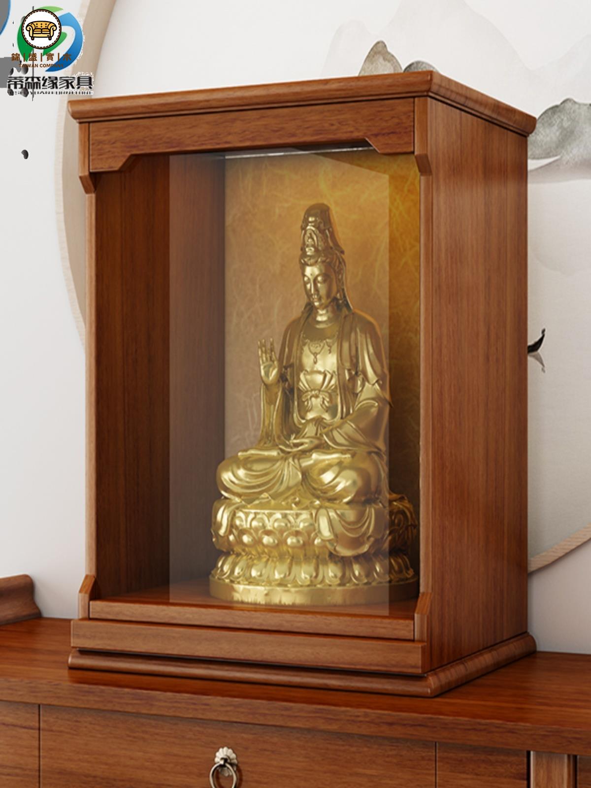 特惠/免運 工廠直銷 供桌 佛桌 佛臺 神臺桌 實木佛龕現代輕奢小家用壁掛神臺柜新中式神龕供奉臺簡約佛臺立柜可開發票 全館折扣 售後保障 j5428 | 錦盛實木家居 | 樂天市場Rakuten