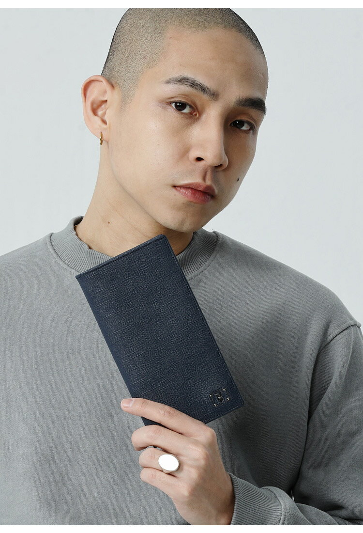 PLAYBOY - 翻蓋長夾 Refine系列 - 藍色 | Jiunnhwa線上購物 | 樂天市場Rakuten