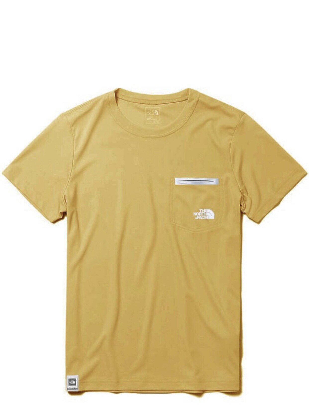 [ THE NORTH FACE ] 男 FLASHDRY LOGO口袋彈性短上衣 黃 / NF0A3V4WVB6 | 川山岳海直營店 ...