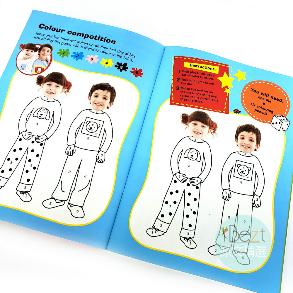 Topsy And Tim Sticker Activity Book | 外文 | 貼紙書 | 生活 | 手作 | 塗鴉 | 習寫 | 生活 ...
